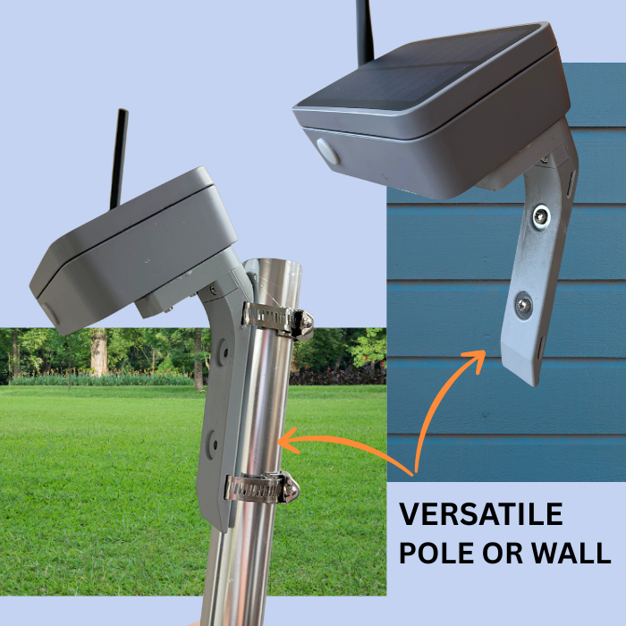 A-Mount Versatile Wall & Pole mount system for RAKwireless WisMesh Rep ...