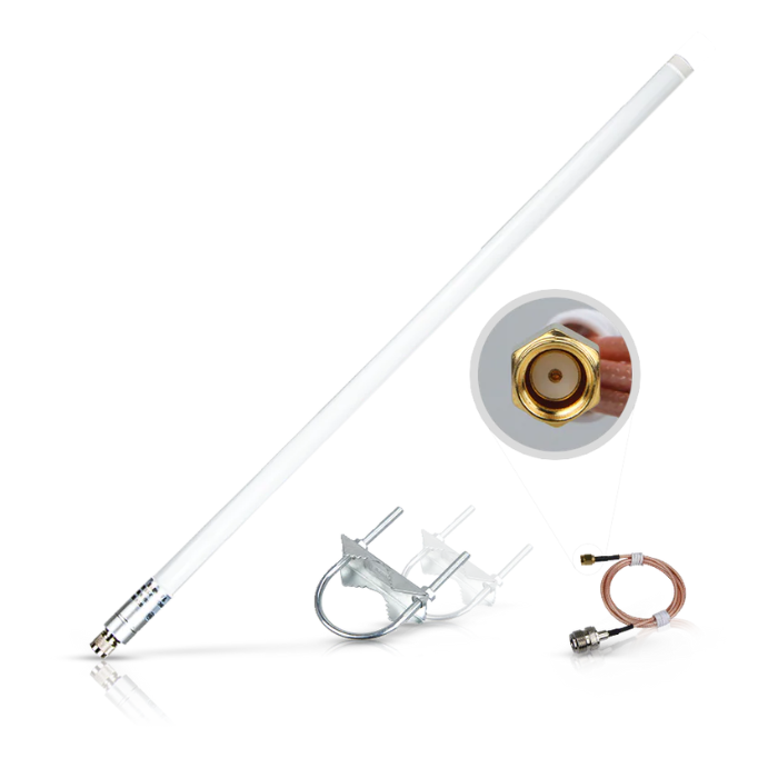 RAKwireless 8 dBi Outdoor Fiberglass Helium Hotspot Antenna US 868/915 ...