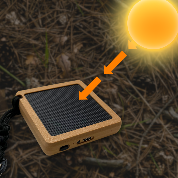 LowMesh Pocket-S Portable Solar Node compatible with Meshtastic US 915 ...