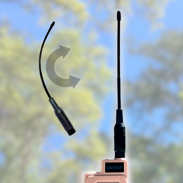 2.5 dBi to 3.2 dBi SMA Male 915 MHz soft flexible whip antenna for T-B ...