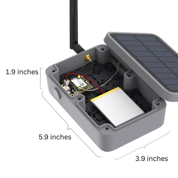 RAKwireless Wismesh Repeater Mini: Solar + Battery + Node all-in-one P – Rokland