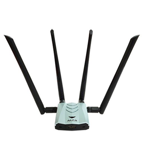 ALFA AWUS1900 802.11ac 1900 Mbps Dual band 2.4/5 GHz Wi-Fi USB Adapter ...