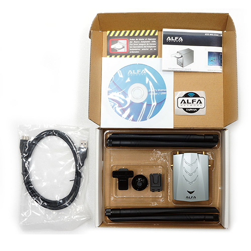 ALFA AWUS1900 802.11ac 1900 Mbps Dual band 2.4/5 GHz Wi-Fi USB Adapter ...